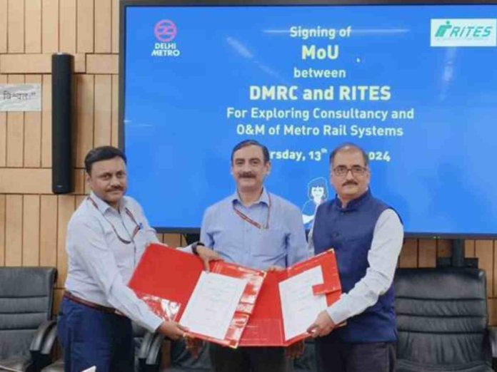 RITES and DMRC Sign MoU for Metro Collaboration - Urban Acres
