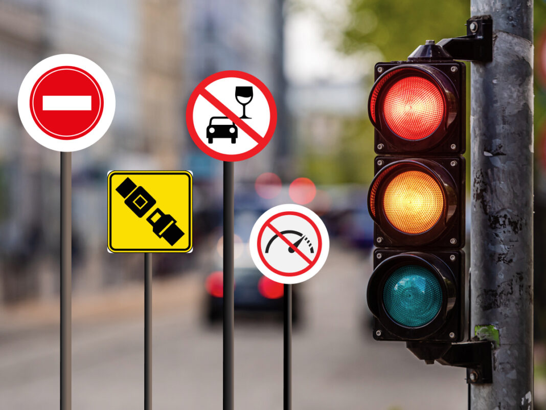 New Road Safety Rules Bigger Signs, No Parking Markers, and Helplines ...