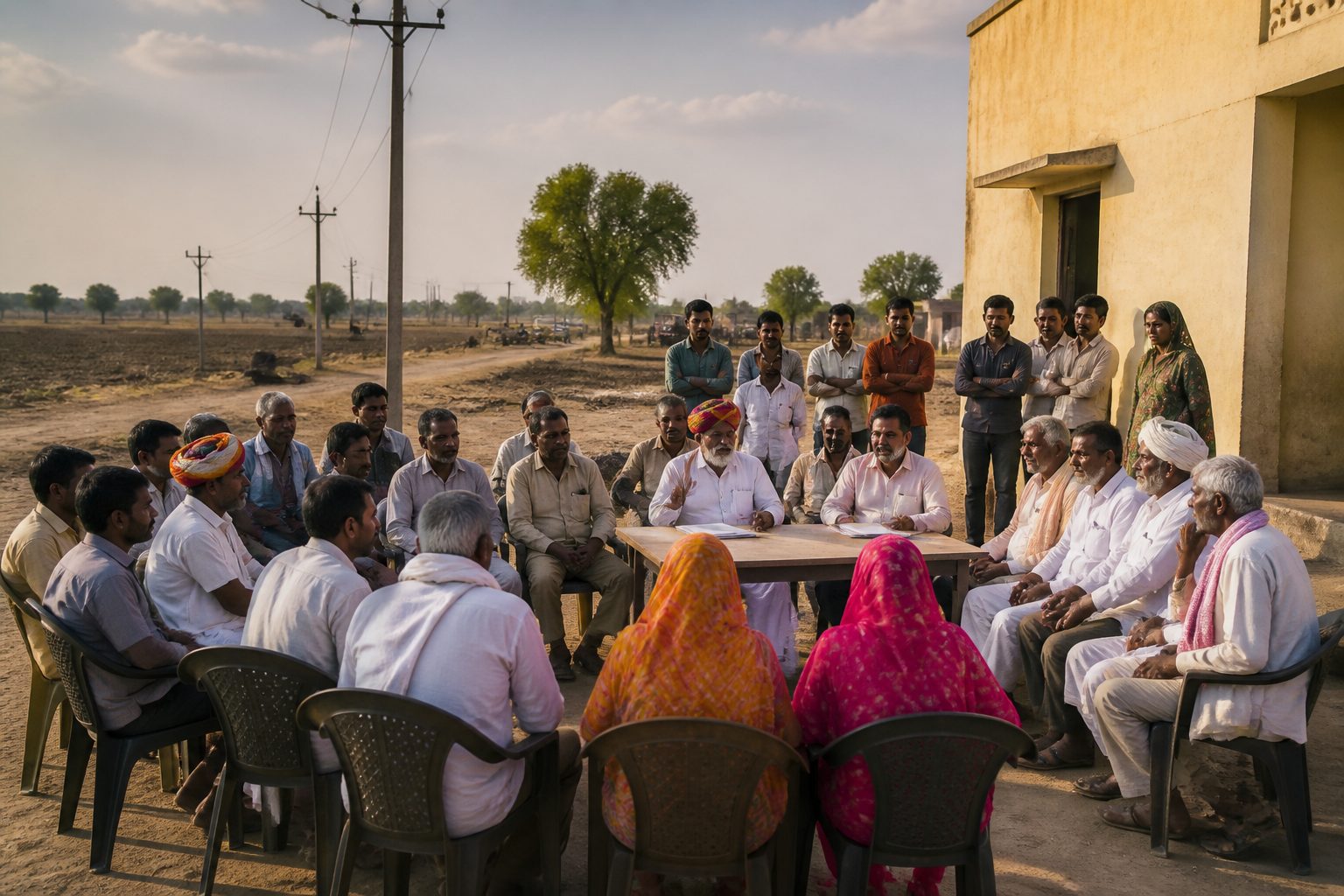 Rajasthan Panchayat Elections Test Local Governance Strategy